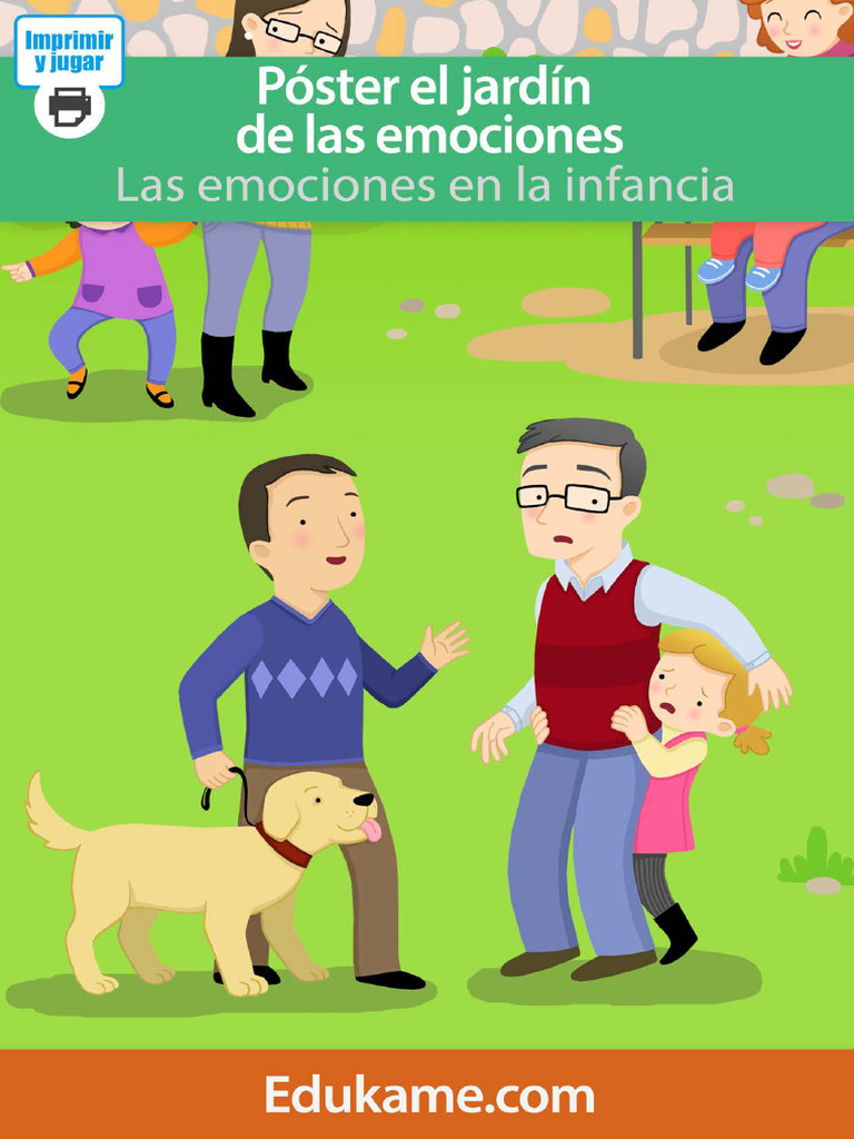 Actividades para Imprimir Poster El Jardin de Las Emociones | PDF | Las ...