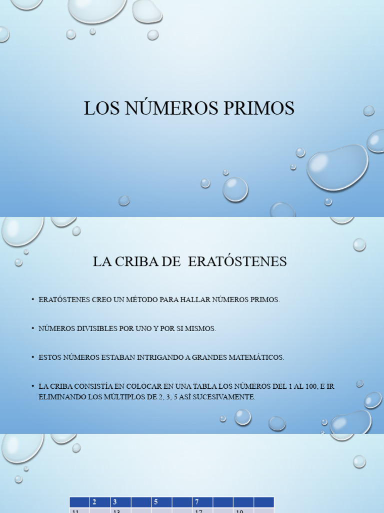 Los Números Primos | PDF | Decimal | Matemáticas