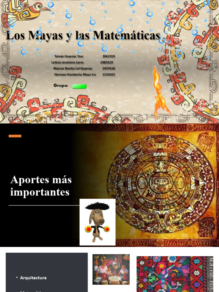 Los Mayas y Las Matemáticas | PDF | Números | Civilización maya