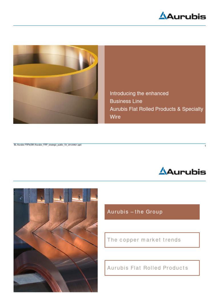 Aurubis Copper Products Overview | PDF | Metals