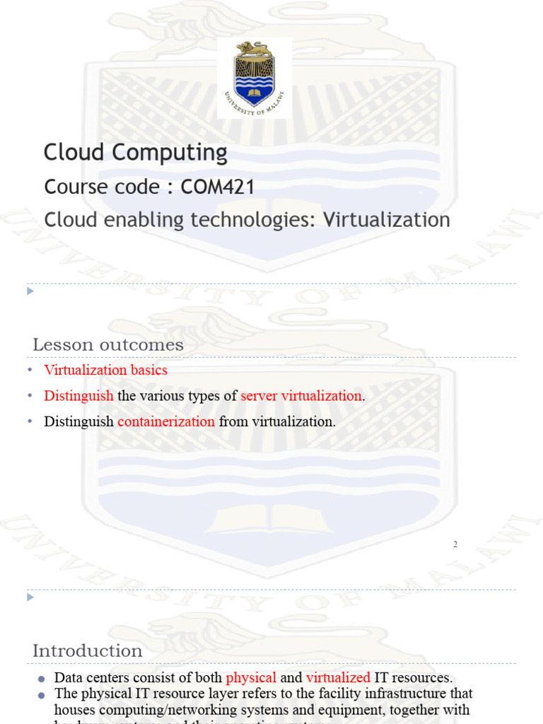Understanding It Virtualization Basics Pdf Virtualization Virtual