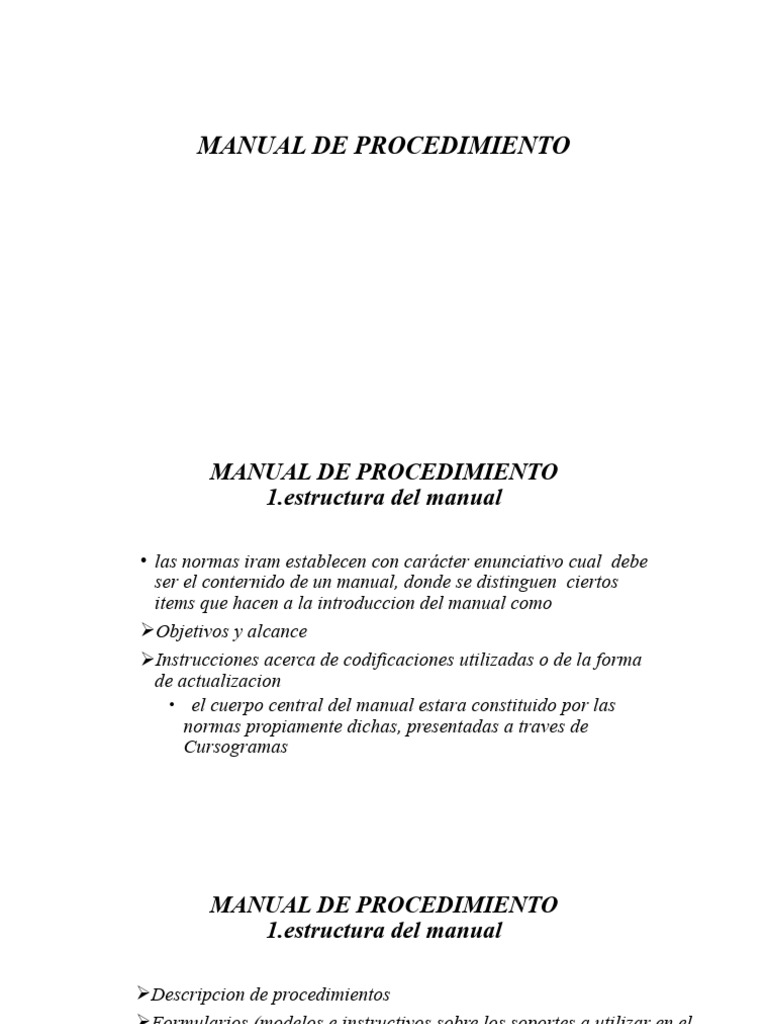 2 Manual de Procedimiento | PDF | Informática | Tecnología