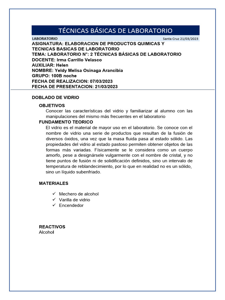 Doblado de Vidrio2.02 | PDF