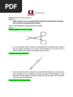 Instrumental Quirúrgico para Apendicectomía | PDF | Cirugía | Herida
