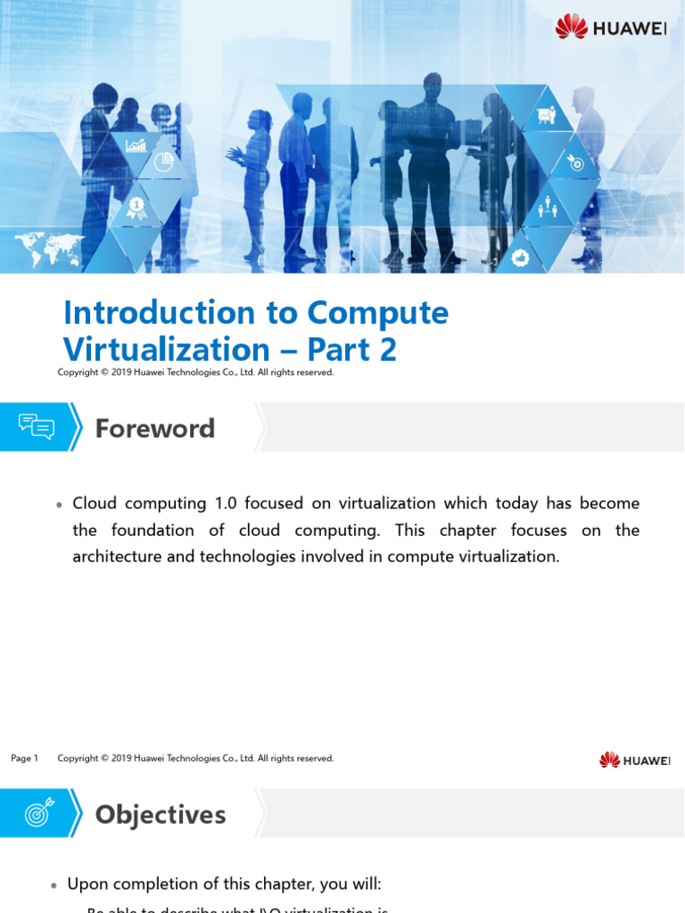 Lecture 03 Introduction to Compute Virtualization - Part 2 | PDF | Virtual Machine | Virtualization