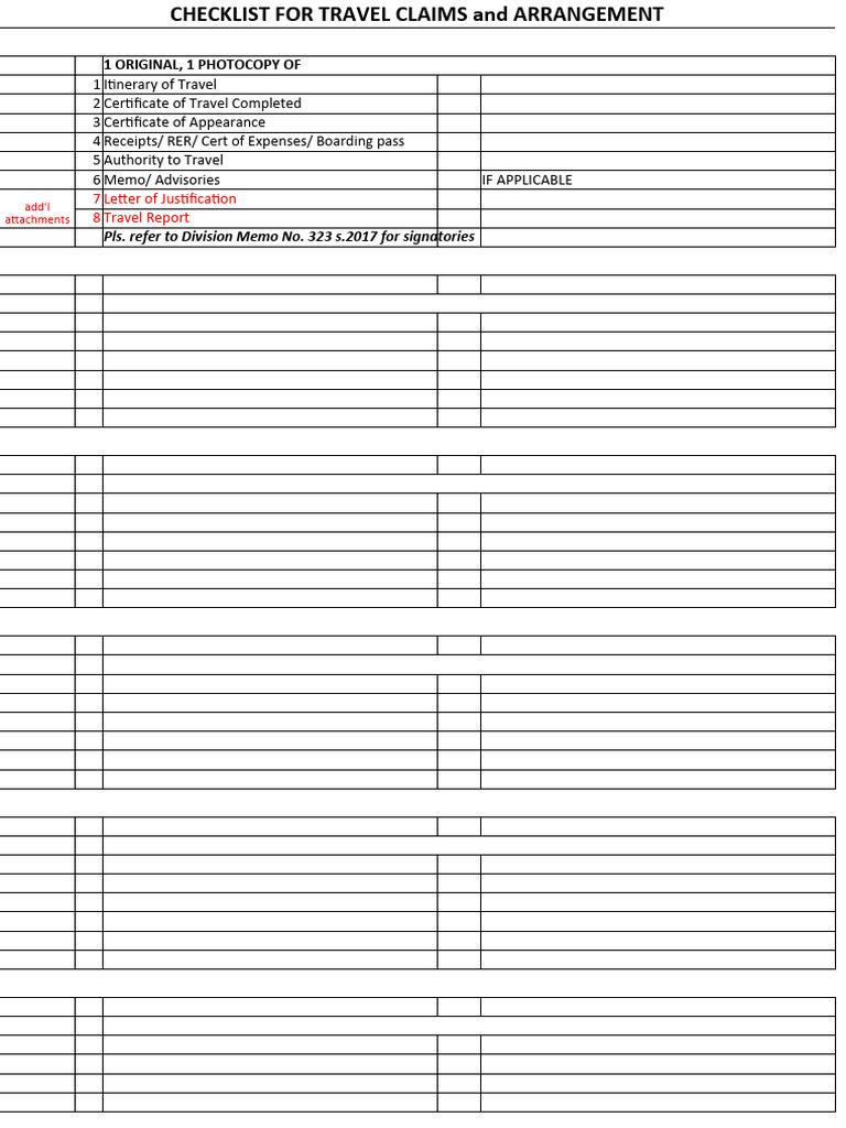 Travel Claim Forms | PDF