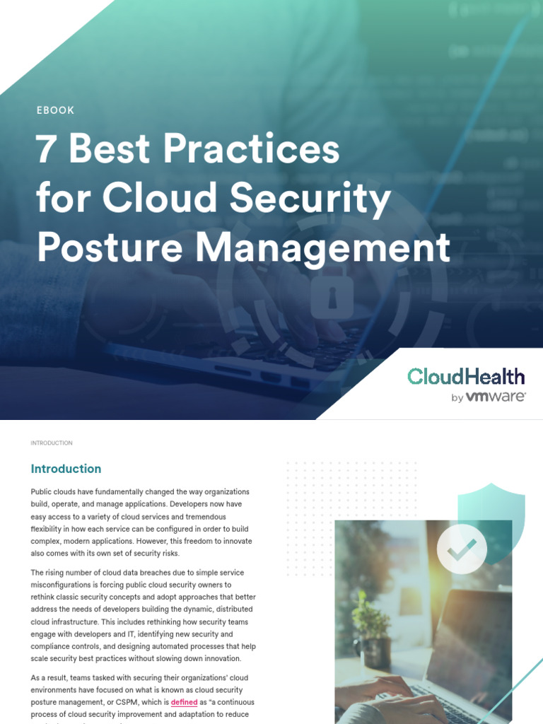 Ebook 7 Best Practices Cloud Security Posture Management | PDF | Cloud Computing | Security