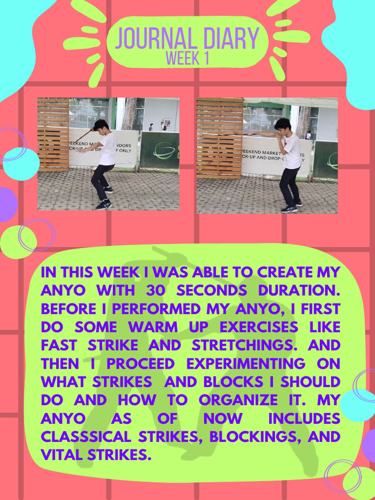 Journal Diary WEEK 1 | PDF