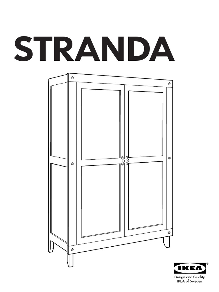 Manual de Usuario Ikea STRANDA | PDF