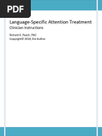 Speech Intelligibility Rating Scale | PDF