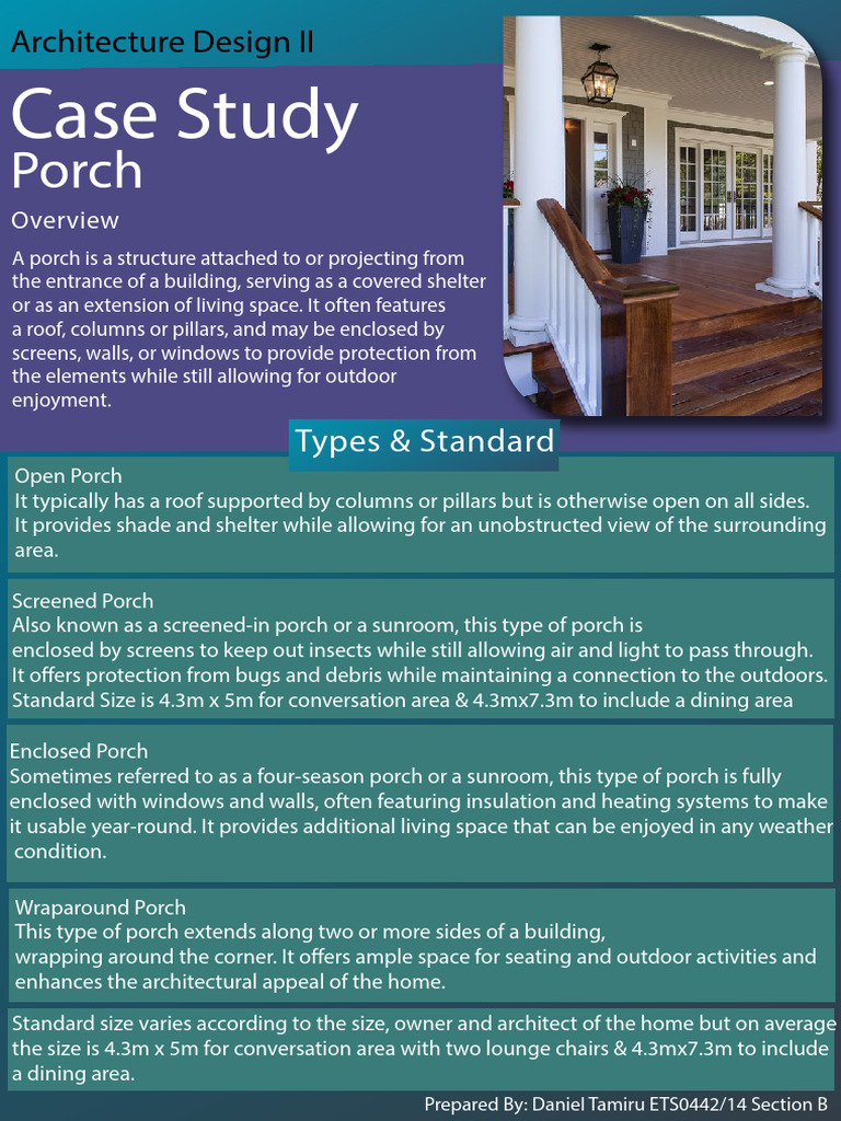 Porch Case Study1 | PDF
