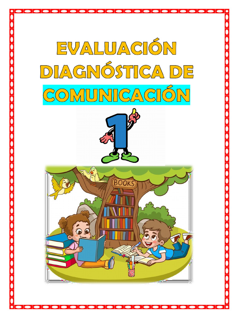 1º Com Evaluacion Diagnostica | PDF | Evaluación | Aprendizaje