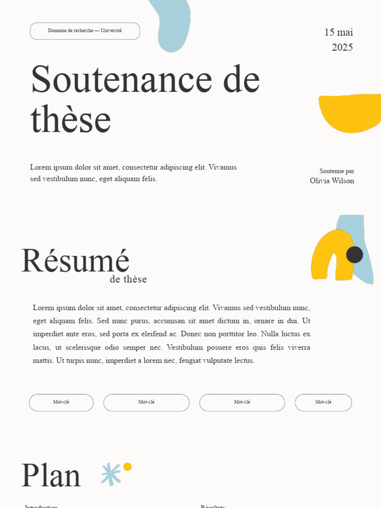 Soutenance de Thèse | PDF