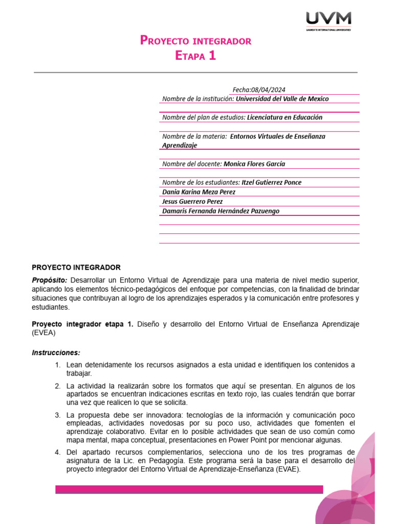 Pie 1 Eva Eq8 | PDF | Maestros | Evaluación