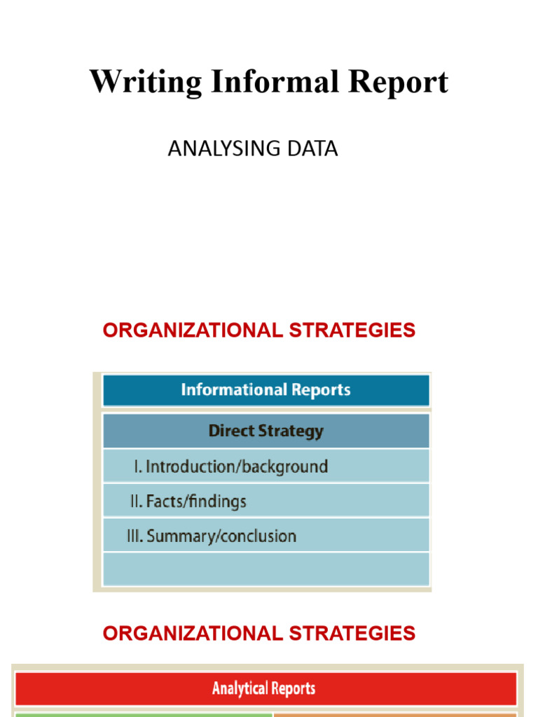 Chapter 9 Informal Report- Analysing Data | PDF | Data | Cognitive Science