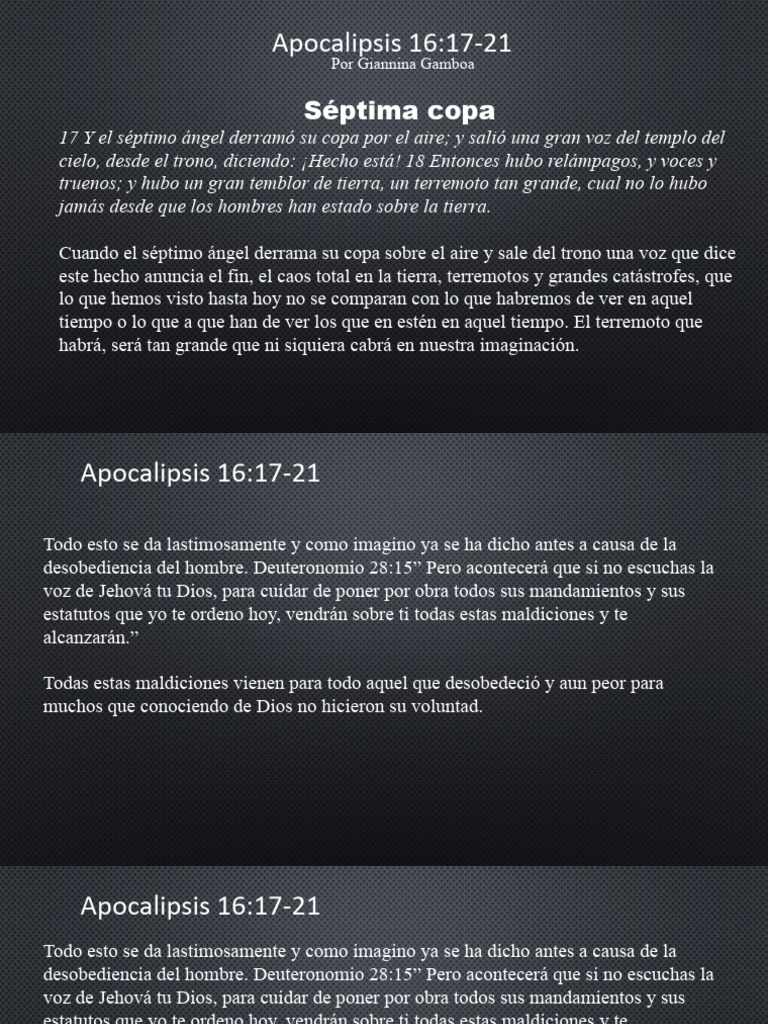 APOCALIPSIS | PDF | antecristo | Libro de revelación