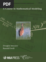 A First Course in Mathematical Modeling | PDF