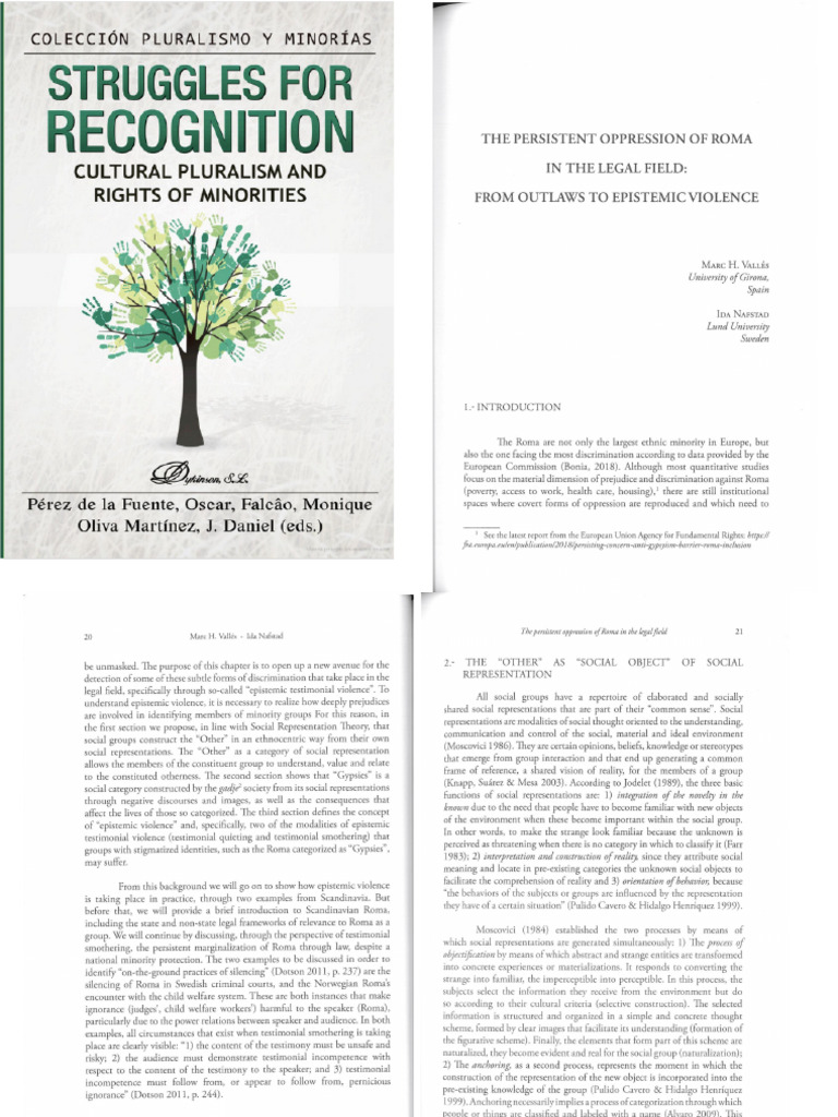 VALLES y NAFSTAD The Persistent Oppression of Roma | PDF