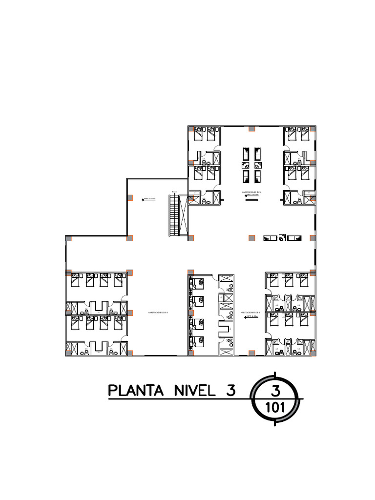 Plantas Hostal 4 | PDF
