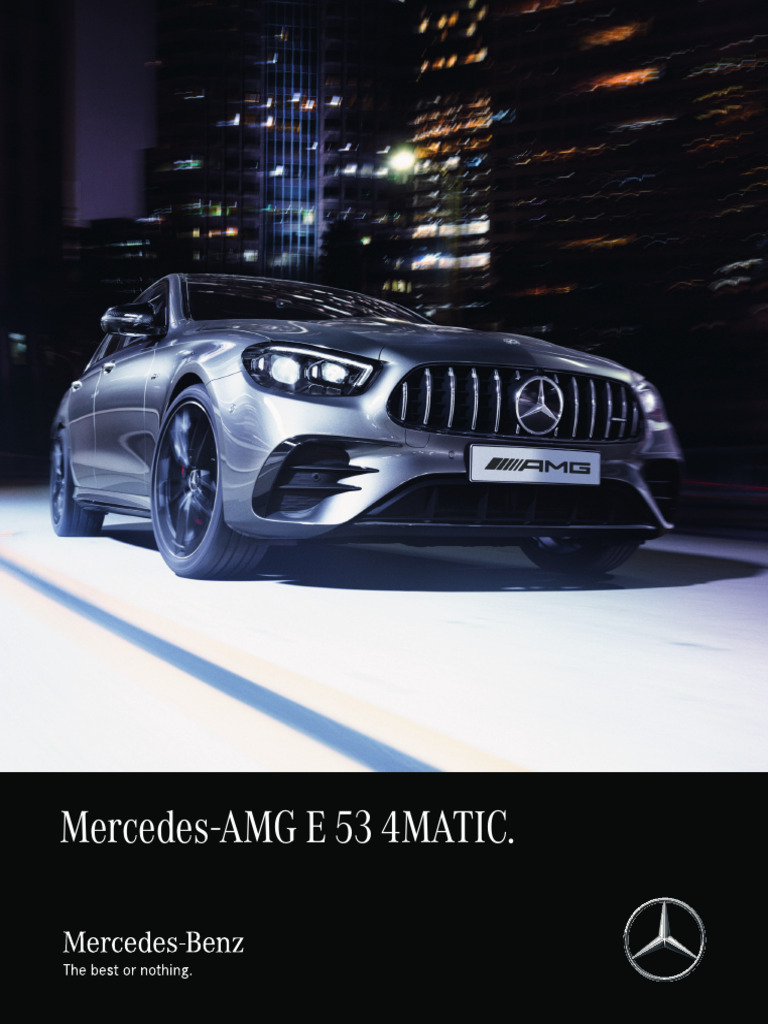 Ficha Tecnica e Amg E53 4matic | PDF | Airbag | Coche