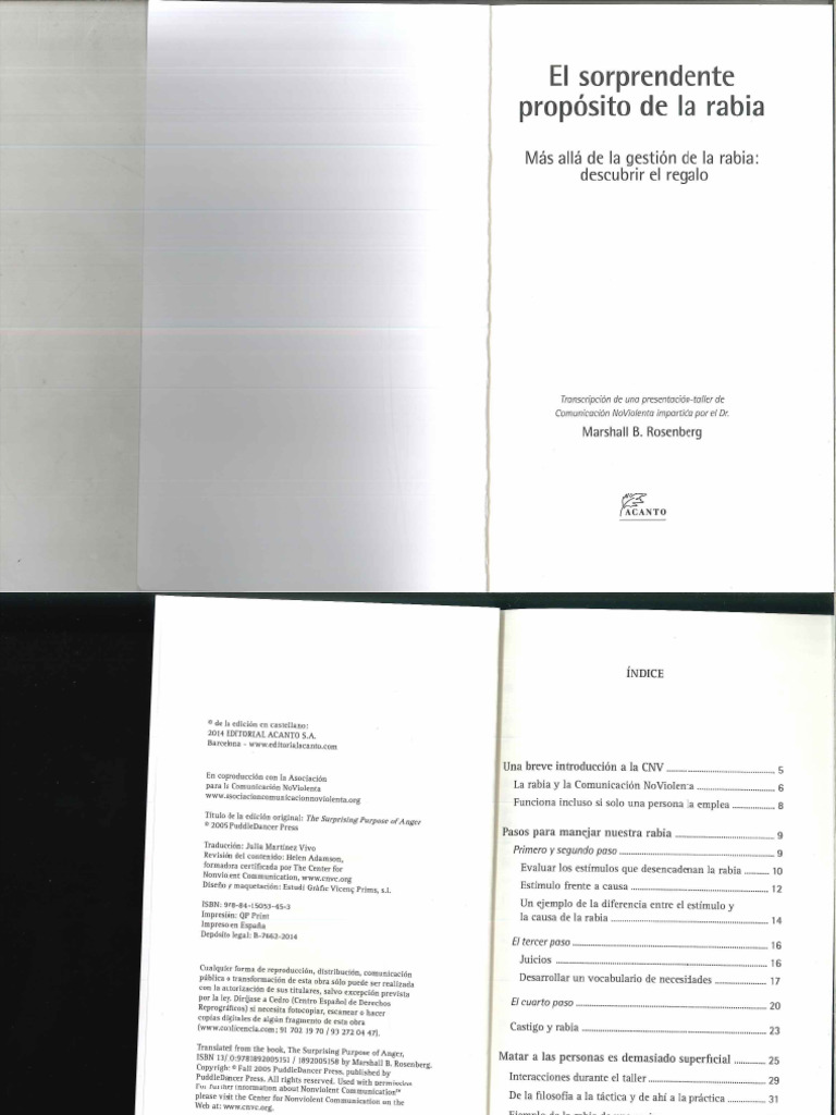 El Sorprendente Proposito de La Rabia | PDF