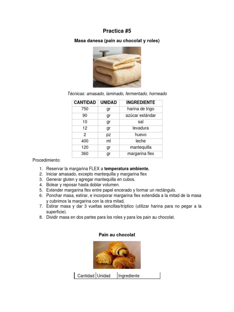 Practica 5 | PDF | Queso | Galleta