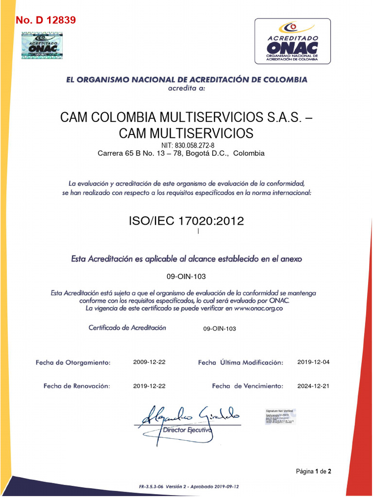 Iso-Iec 17020 - 2012 | PDF