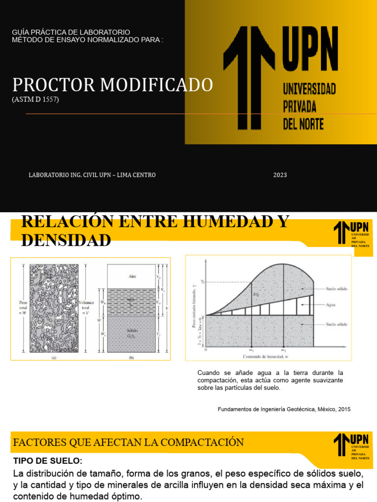 Proctor | PDF | Suelo | Ciencia del suelo