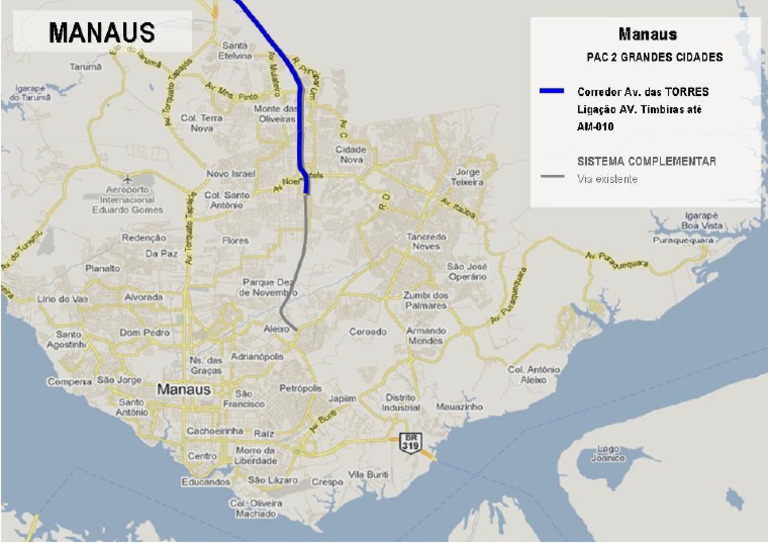 Mapa de Manaus | PDF
