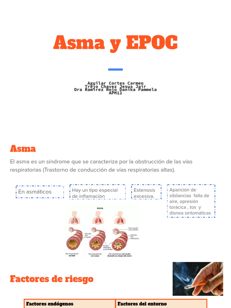 Asma y EPOC | PDF | Asma | Tos