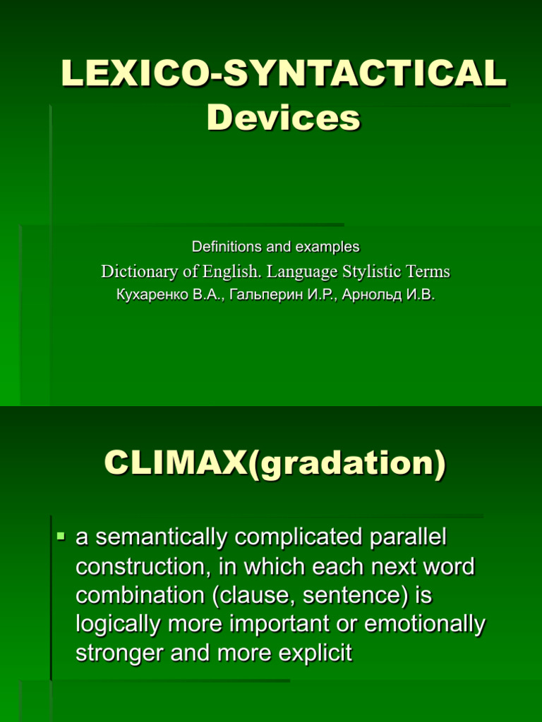 2 - Lexico - Syntactical SD - Part 2 | PDF | Semantics | Word