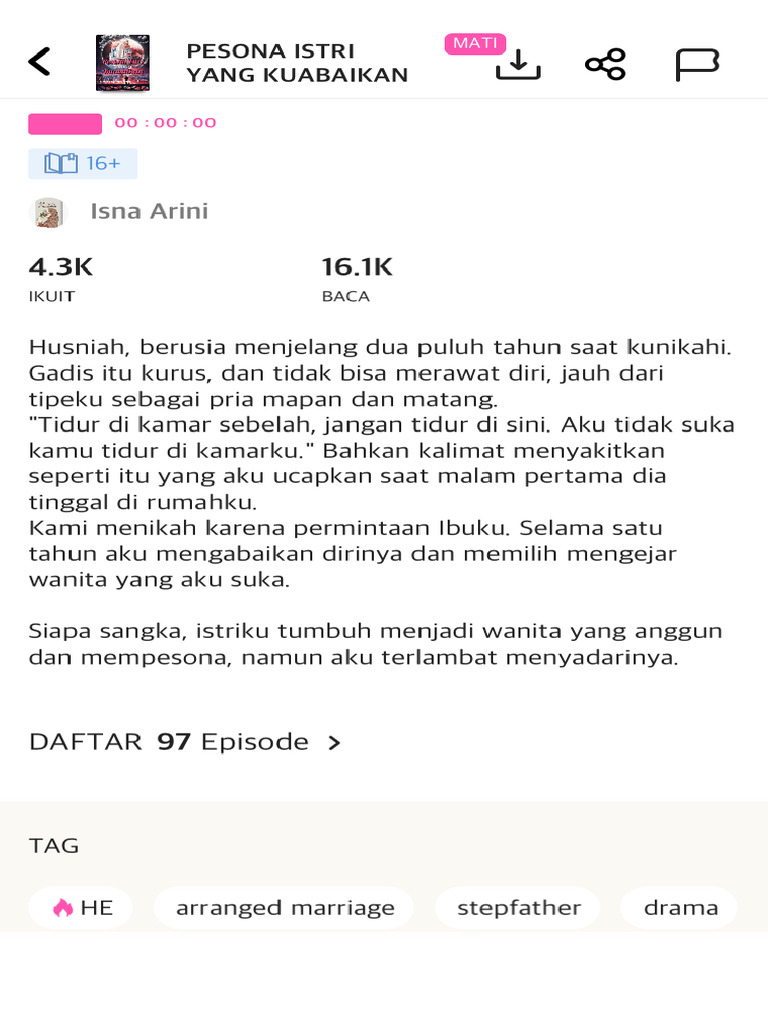 Pesona Istri Yang Kuabaikan | PDF Pesona Istri Yang Kuabaikan | PDF