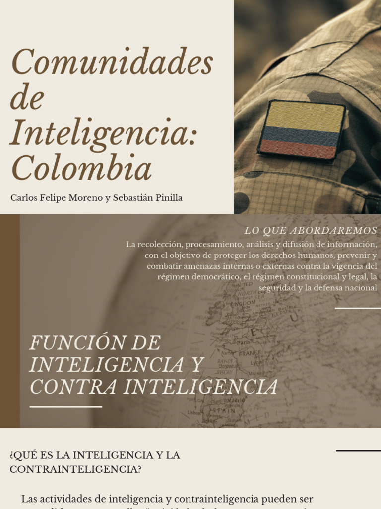 Comunidades de Inteligencia: Colombia: Carlos Felipe Moreno y Sebastián ...