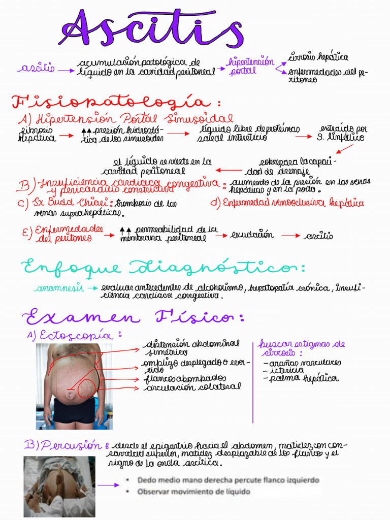 Paciente Con Ascitis - 240428 - 221711 | PDF