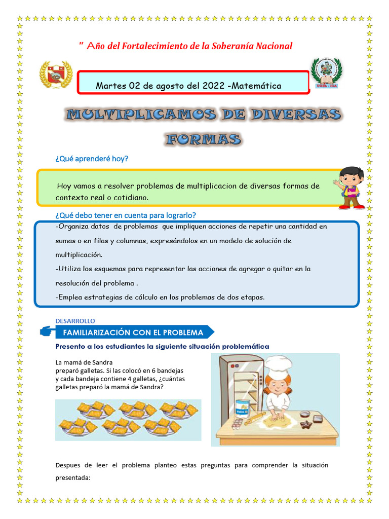 Estrategias para Resolver Multiplicación | PDF | Multiplicación | Cognición