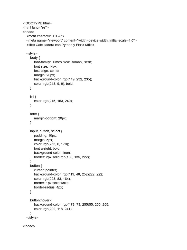 Calculadora en Visual studio | PDF