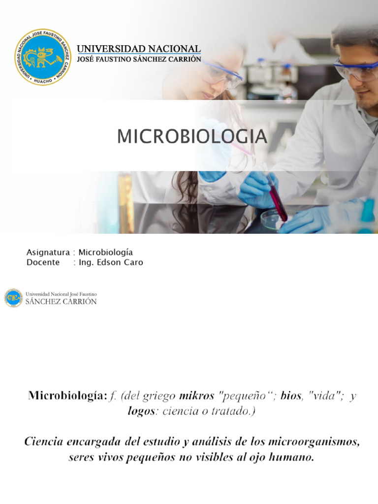1 Introduccion A La Microbiologia | PDF | Las bacterias | Bacterias Gram Positivas