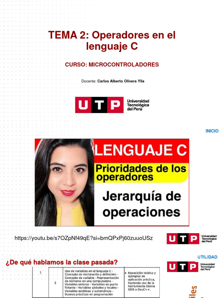 Operadores en Lenguaje C: Guía Completa | PDF | Poco | Función ...
