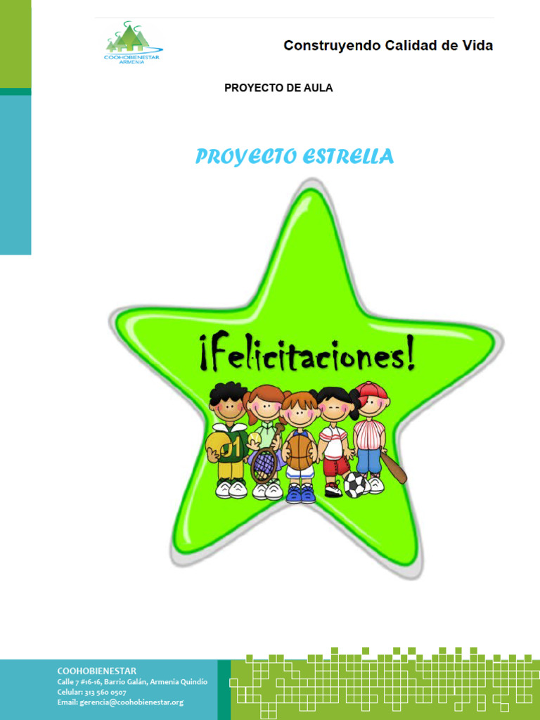 Proyecto Estrella: Aprendiendo Profesiones | PDF | Aprendizaje ...