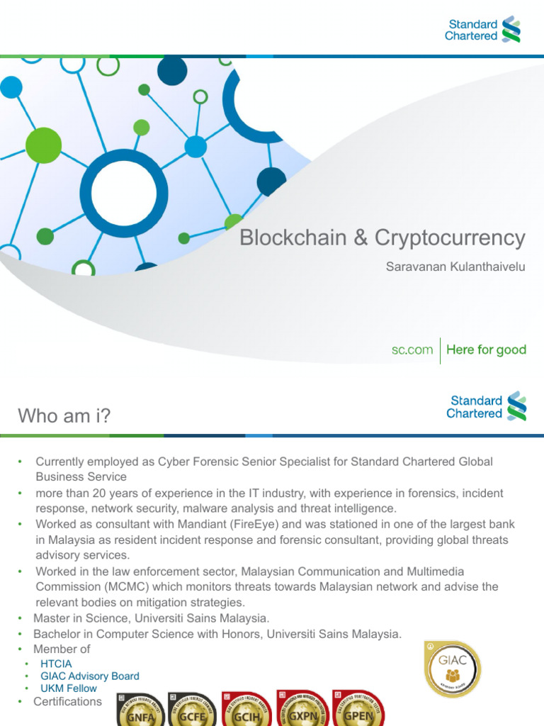 Blockchain and Cryptocurrency Overview | PDF | Cryptocurrency | Security