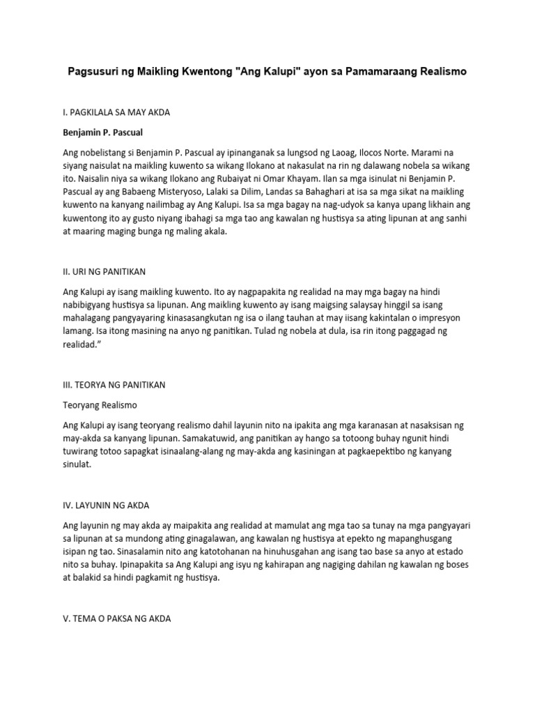 Realismong Pananaw (Pinagkunan) | PDF