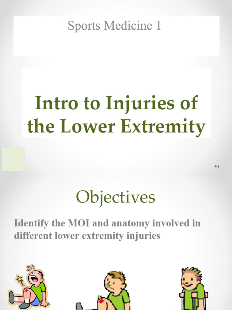 Intro To Lower Extremity Injuries | PDF | Human Leg | Ankle