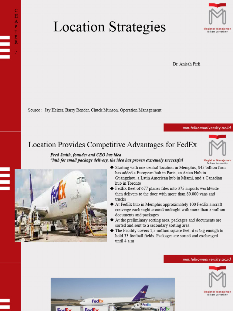Chapter 7 Location Strategy | PDF | Airline Hub | Labour Economics