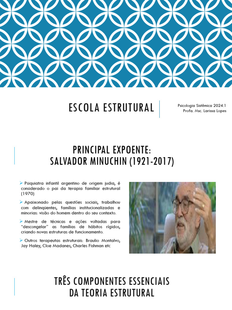 Terapia Familiar Estrutural e Minuchin | PDF | Família | Tempo