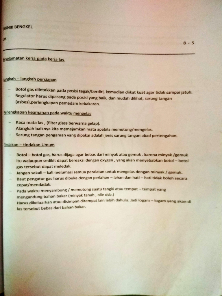 Bahan Tambahan Dasar Dasar Teori Pengelasan | PDF