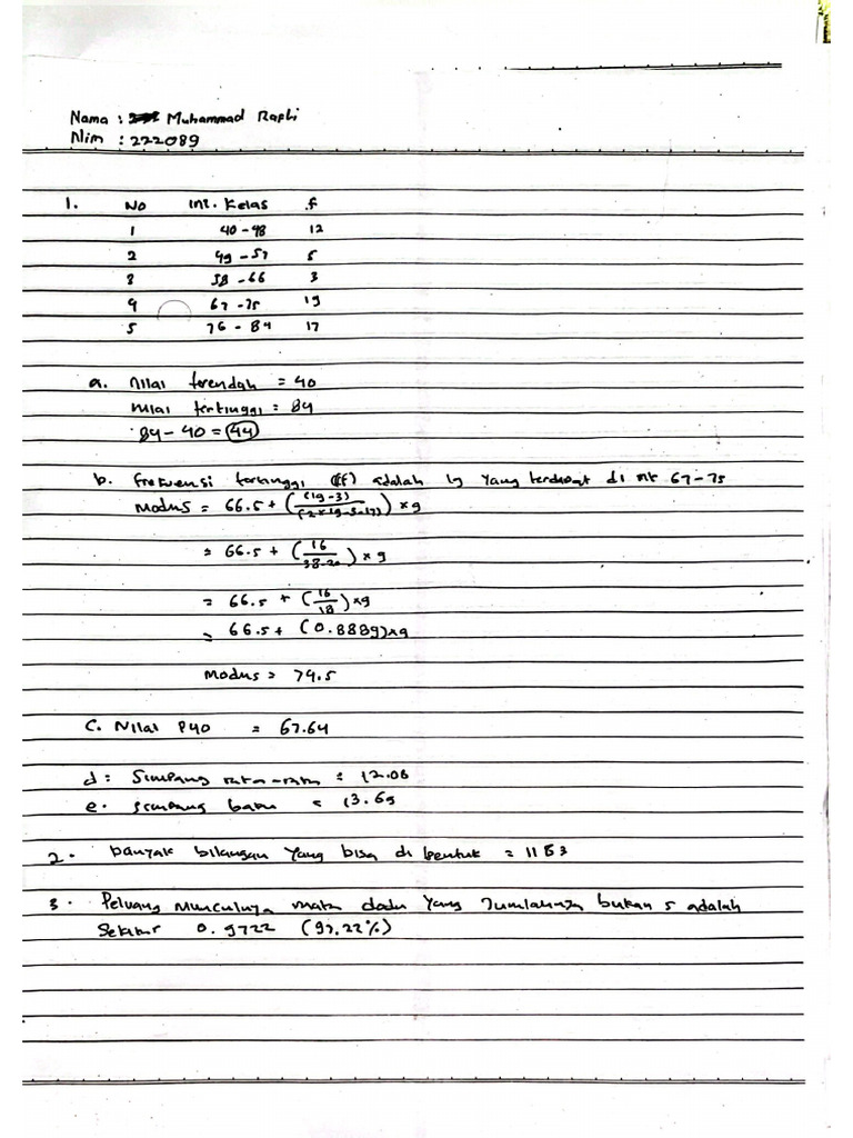 Muhammad Rafli | PDF