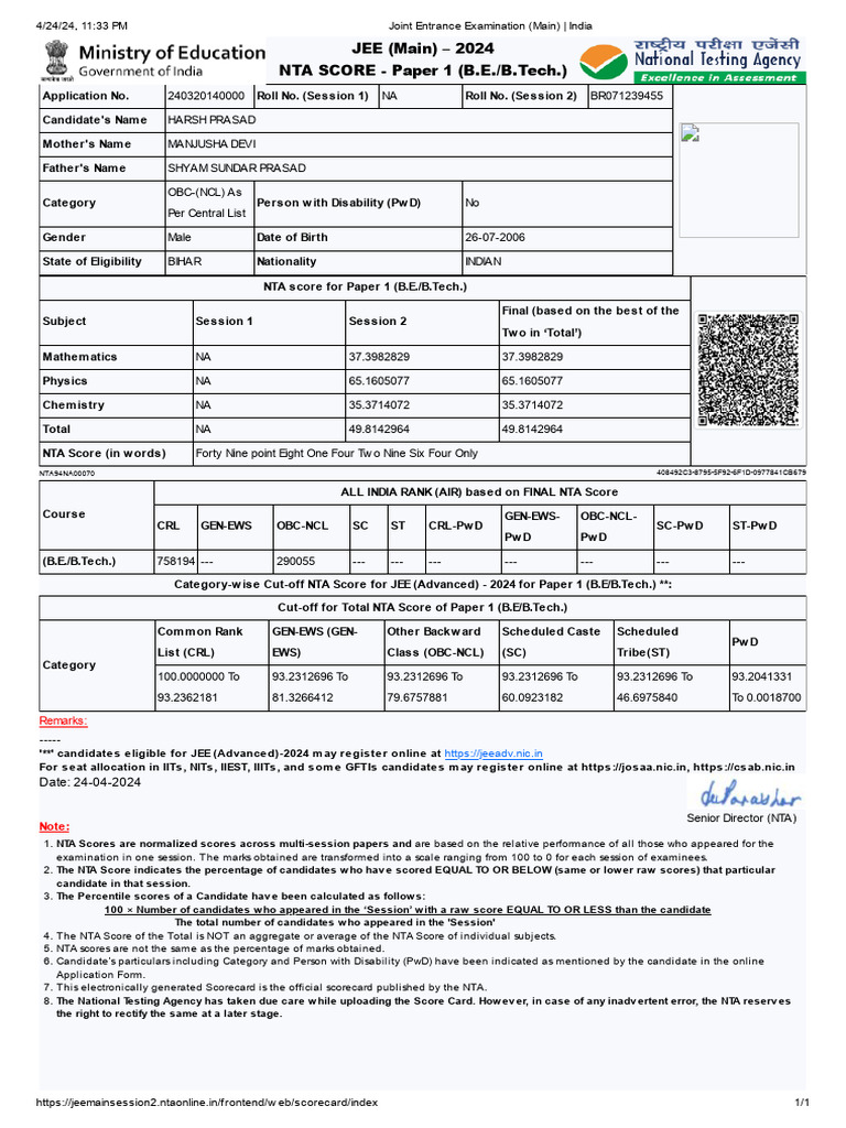 Harsh Pdf Science Education Standardized Tests