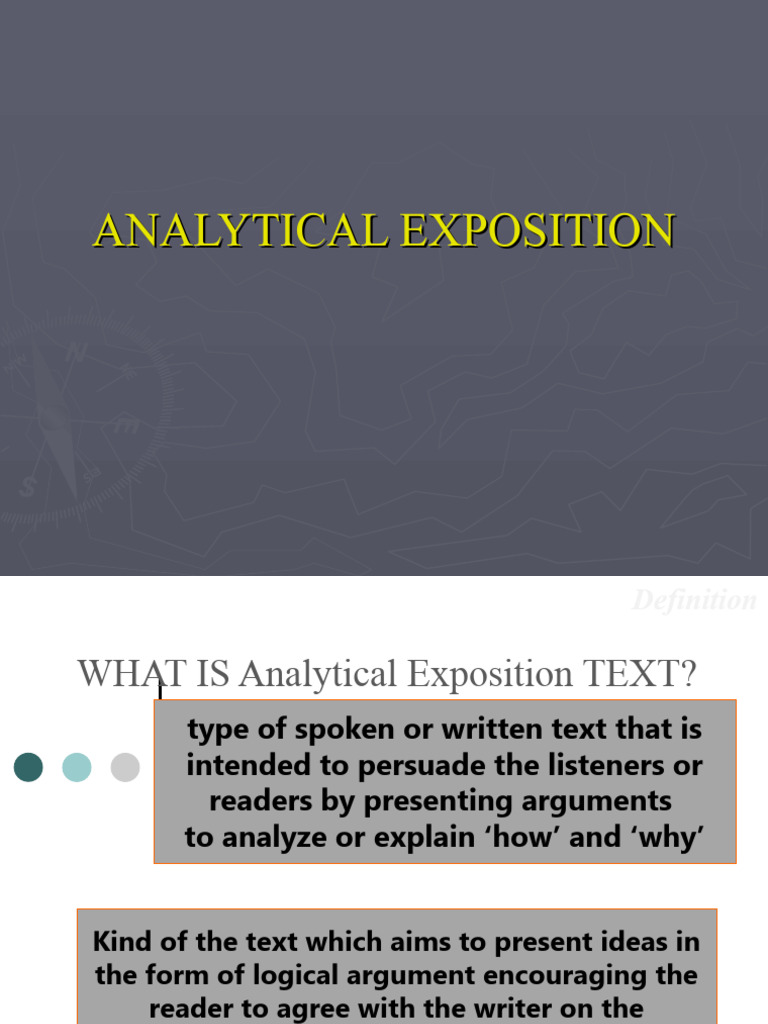 Analytical Exposition | PDF | Argument | Car