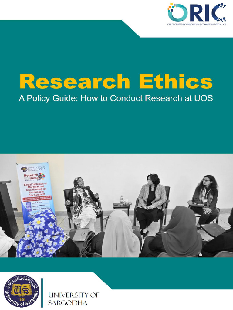 UOS Research Ethics Policy Guide | PDF | Science | Clinical Trial