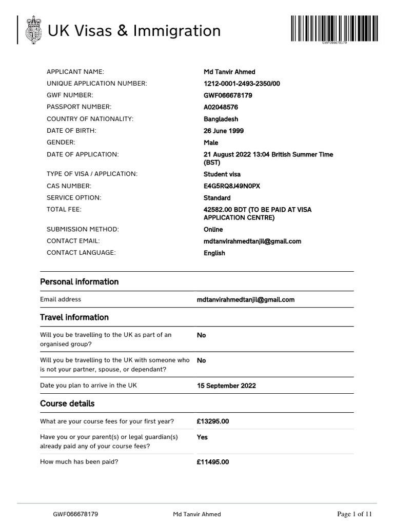 VISA Immigration Application. | PDF | Travel Visa | European Economic Area